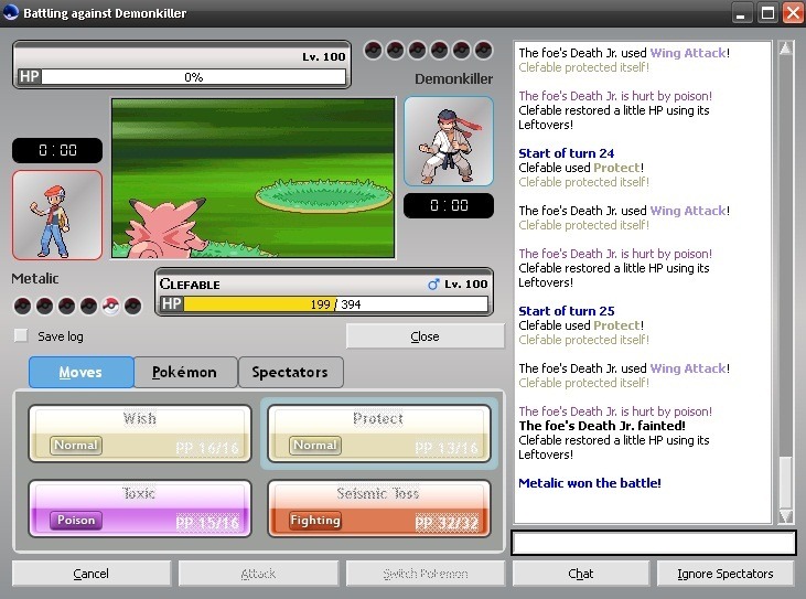 Pokemon online, a Battle simulator - Infendo: Nintendo News, Review ...