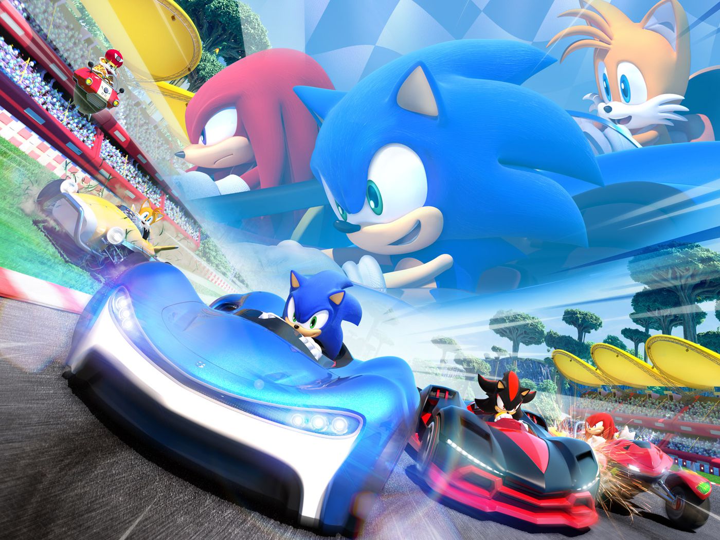 Team Sonic Racing Gameplay Video Surfaces - Wisps, New Characters ...